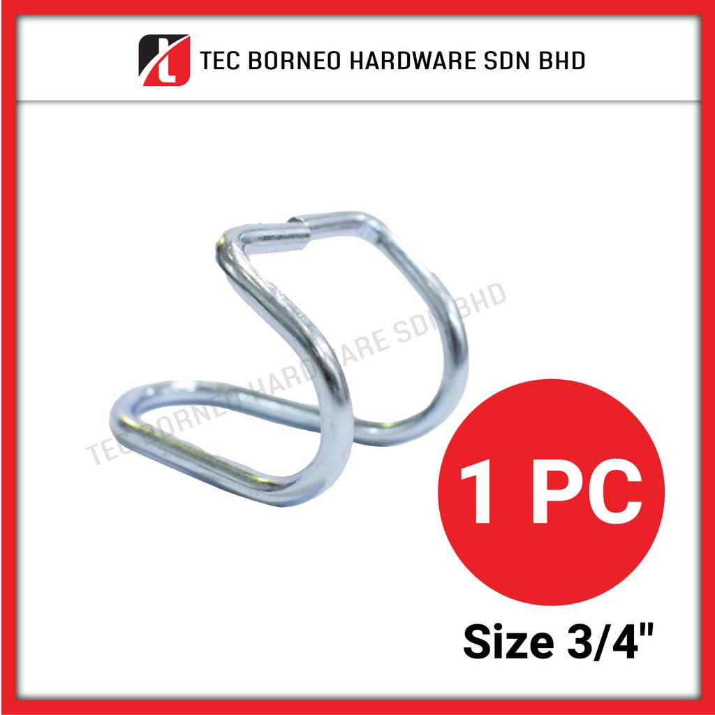 TEC [1 PC] Short Henger Steel Spring Greenhouse Roof Clips Gi Round ...