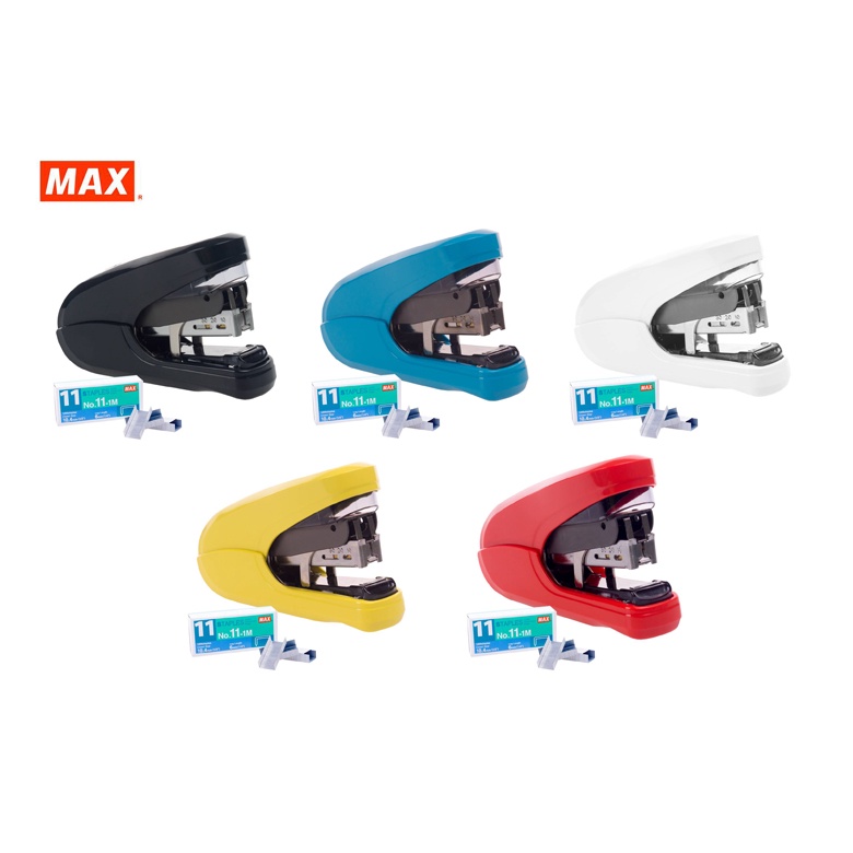 MAX- Flat Clinch Stapler HD-11FLK- Vaimo 11 (Random Colour) | Shopee ...