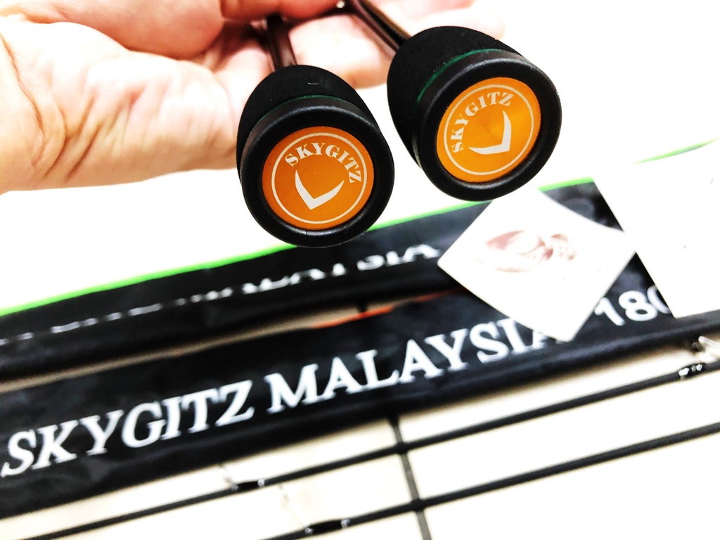 SKYGITZ MALAYSIA Artemis v2 1.8m UL Fishing Rod Solid Tip Micro-jigging ...