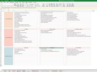 Wedding/Kahwin/Akad Nikah Excel Budget Itinerary Checklist Planner ...