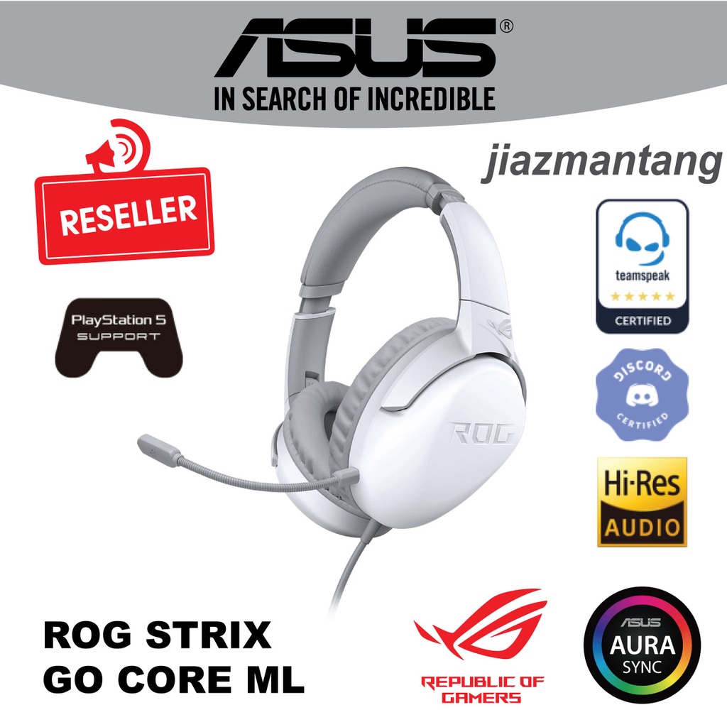 ROG Strix Go Core Moonlight White - PC, Mac, mobile phones, PlayStation ...