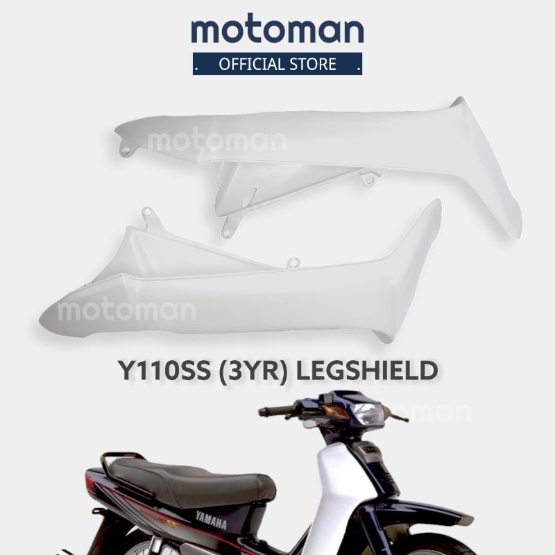 Yamaha Y110 Legshield Y110SS Kepok Putih Y110 SS KepokDepan Sayap Wing ...