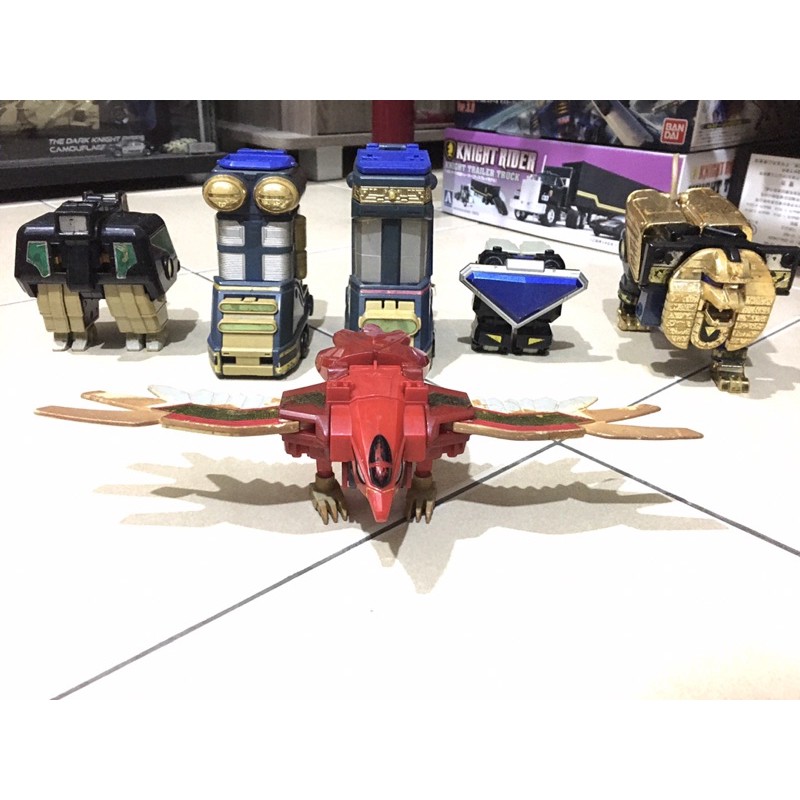 original bandai zeo megazord (japan series oh ranger) + bandai ...