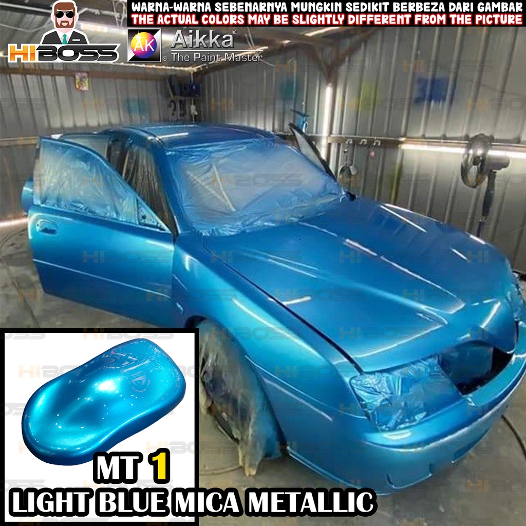 ( MT1 Light Blue Mica Metallic ) Aikka Supreme Pearlized Metallic ...