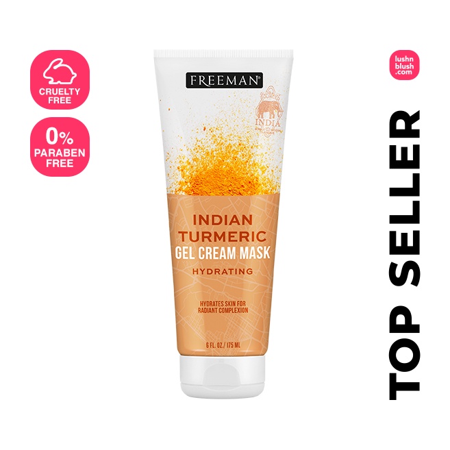 Freeman Beauty Hydrating Indian Turmeric Gel Cream Mask 175ml (Expiry ...