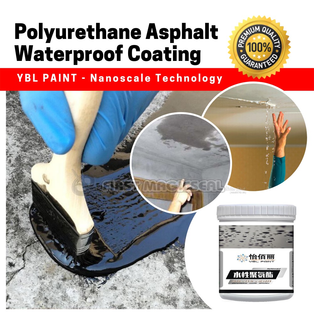 1stMagicSeal - Polyurethane Asphalt Waterproof Coating Liquid Rubber ...