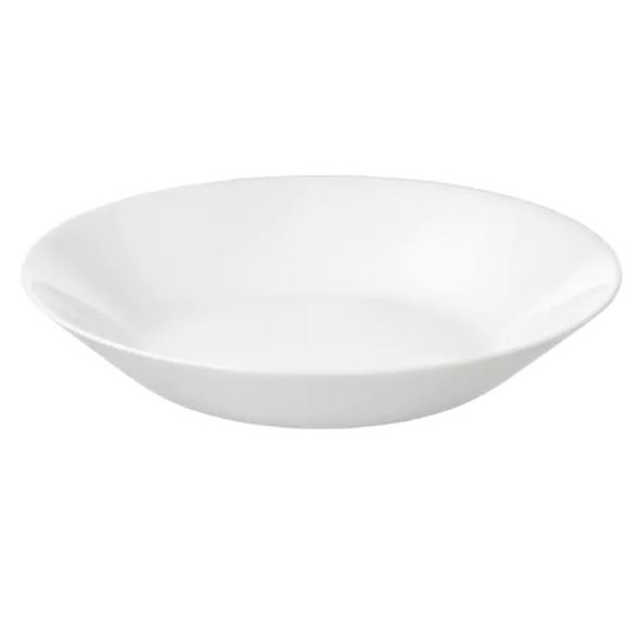 IKEA OFTAST Deep plate / Pinggan Ikea white, 20 cm | Shopee Malaysia