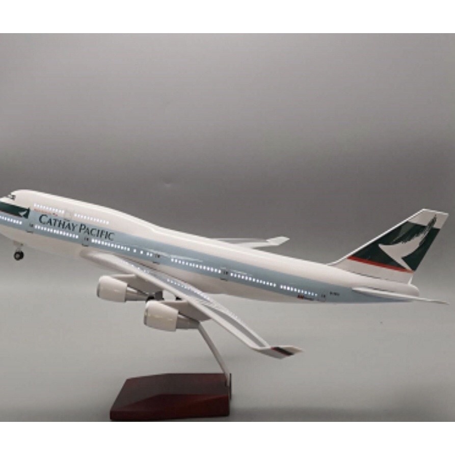 Airplane Model CATHAY PACIFIC Size 47cm. 1: 150 Scale Made Of Alloy ...