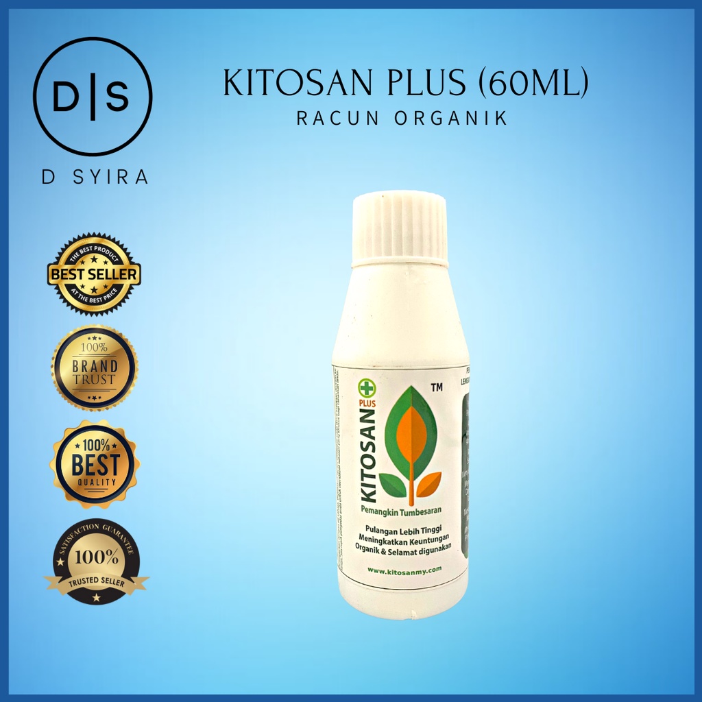 Kitosan Plus 60gram 👉 Baja Organik👉 Bio Baja👉 Anti Virus Dan Kulat. | Shopee Malaysia
