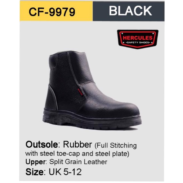 Safety Shoes Hercules R679(CF9979)Kasut Keselamatan | Shopee Malaysia