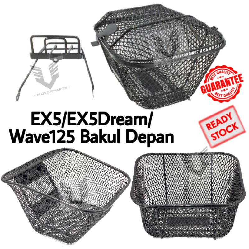 Ex5/EX5 Dream/Wave125 Bakul Depan Bakul Depan Fender With Brakcet Basket Front EX5 Front Fender ...