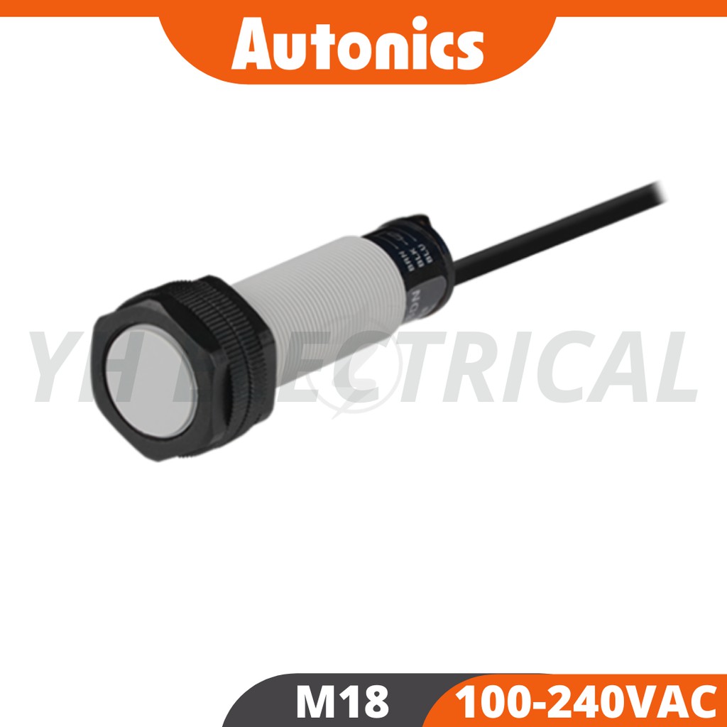 AUTONICS PROXIMITY SENSOR CR18-8DN, M18, 12-24VDC ~ 8MM ~ DC3 WIRE | Shopee Malaysia