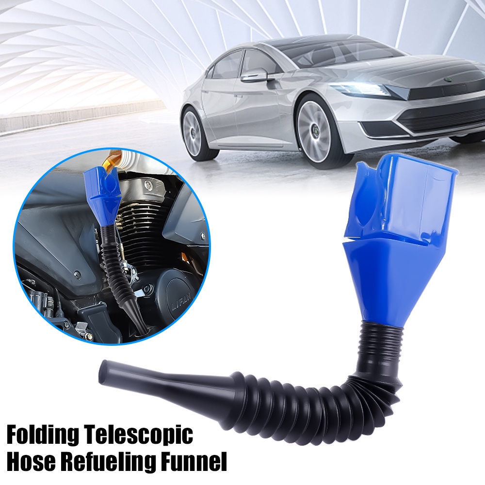 1Pc Portable Refueling Funnel Multi-functional Anti-spill Square ...