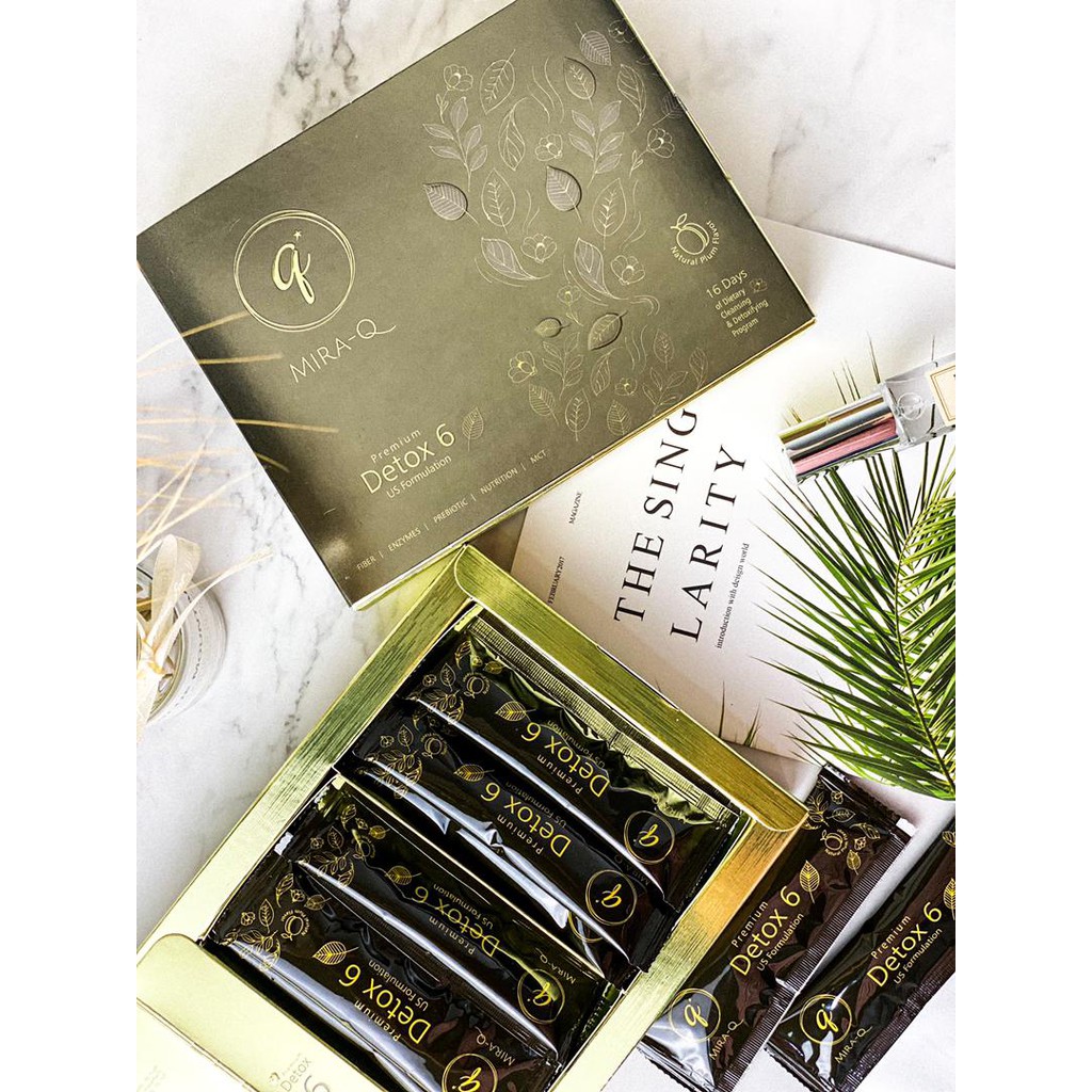Premium Detox 6 US Formulation (1 box with 16 sachets & 25ml/sachet ...