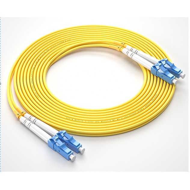 LC-LC Single Mode Duplex Fiber Optic Patch Cord Cable For LAN SFP - 1M | Shopee Malaysia