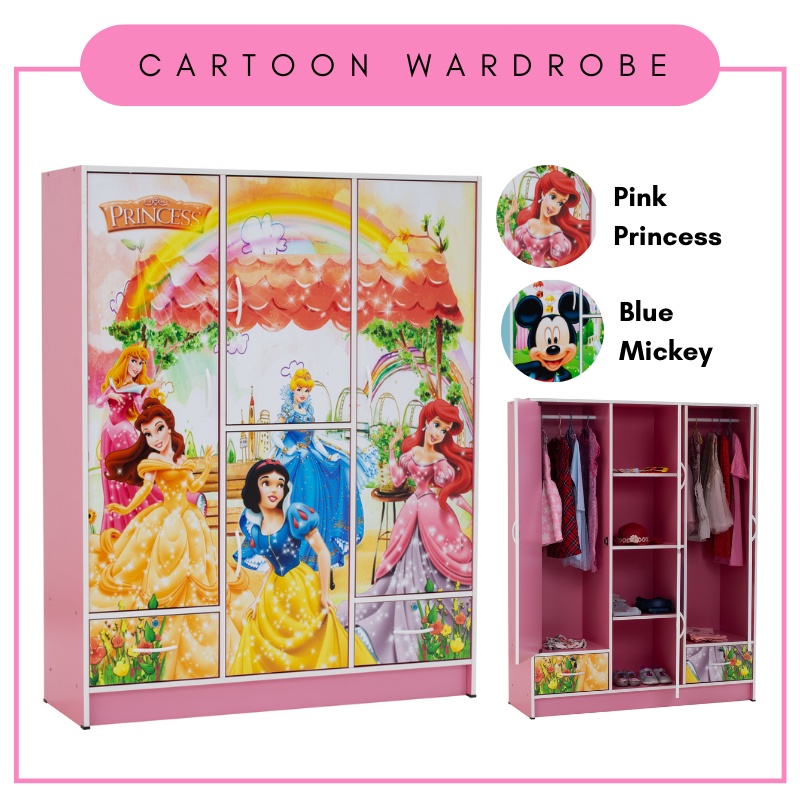 Alora Furniture - WONDERLAND Cartoon Big Cabinet / Children Wardrobe ...