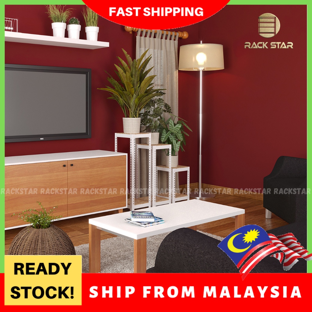 [SPECIAL EDITION] Side Table Decoration Rack Organization Flower Plant ...