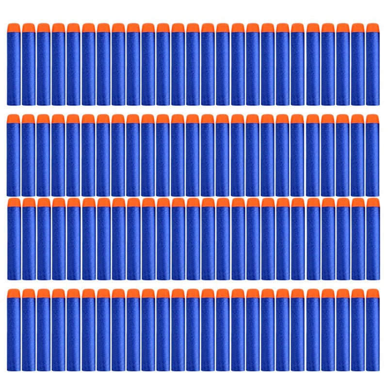 7.2cm Soft Bullet Hollow Hole Foam Refill Dart Ammo for Nerf Toy Gun ...
