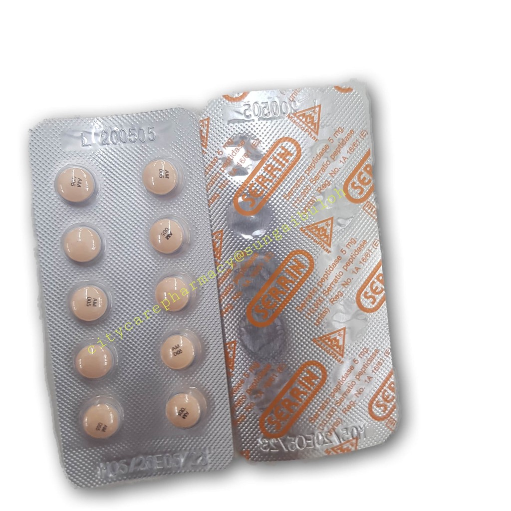 SERRIN TABLET 5MG (10s) | Shopee Malaysia