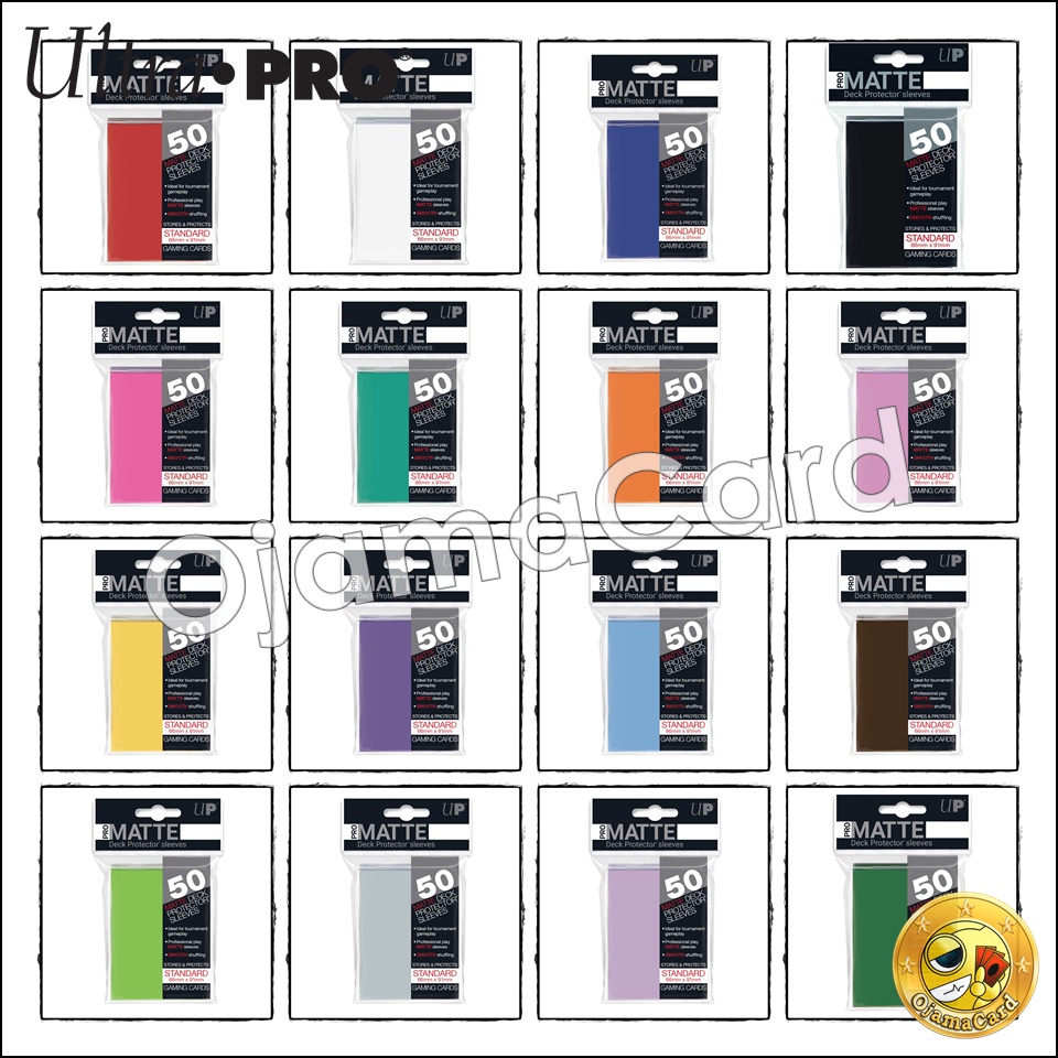 Ultra • PRO PRO-Matte Standard Deck Protector Sleeves (50ct) 「Card ...
