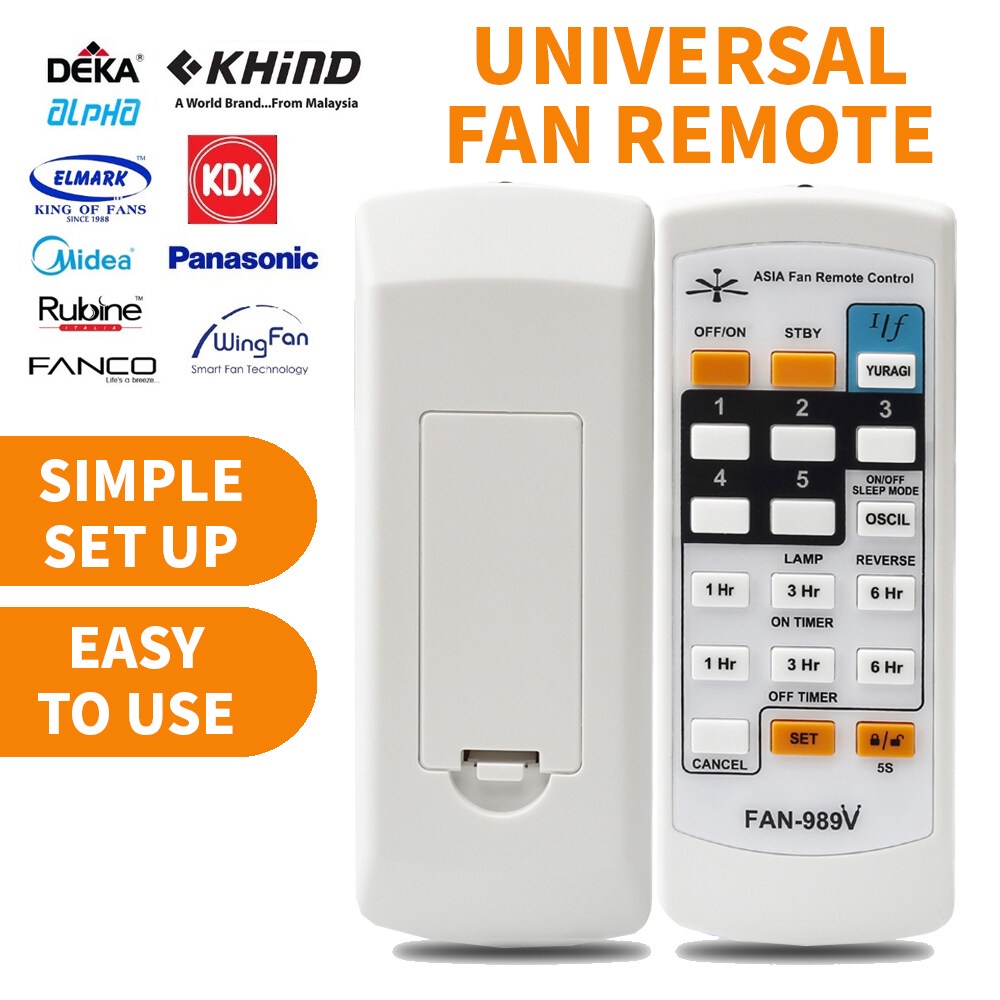 Universal Fan Remote Ceiling Wall Fan Control | Shopee Malaysia