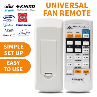Universal Fan Remote Ceiling Wall Fan Control | Shopee Malaysia