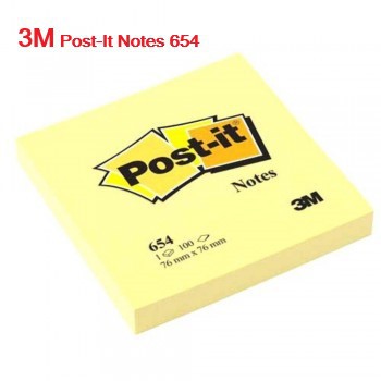 3M Post-It Notes 654 - 3 x 3 100 sheets | Shopee Malaysia