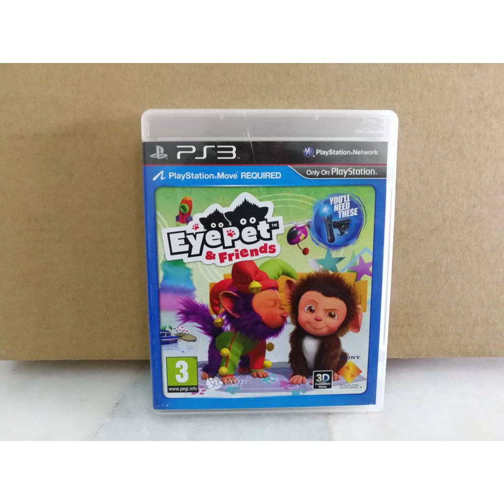 (Used) Ps3 Eyepet And Friends - PlayStation Move Required | Shopee Malaysia