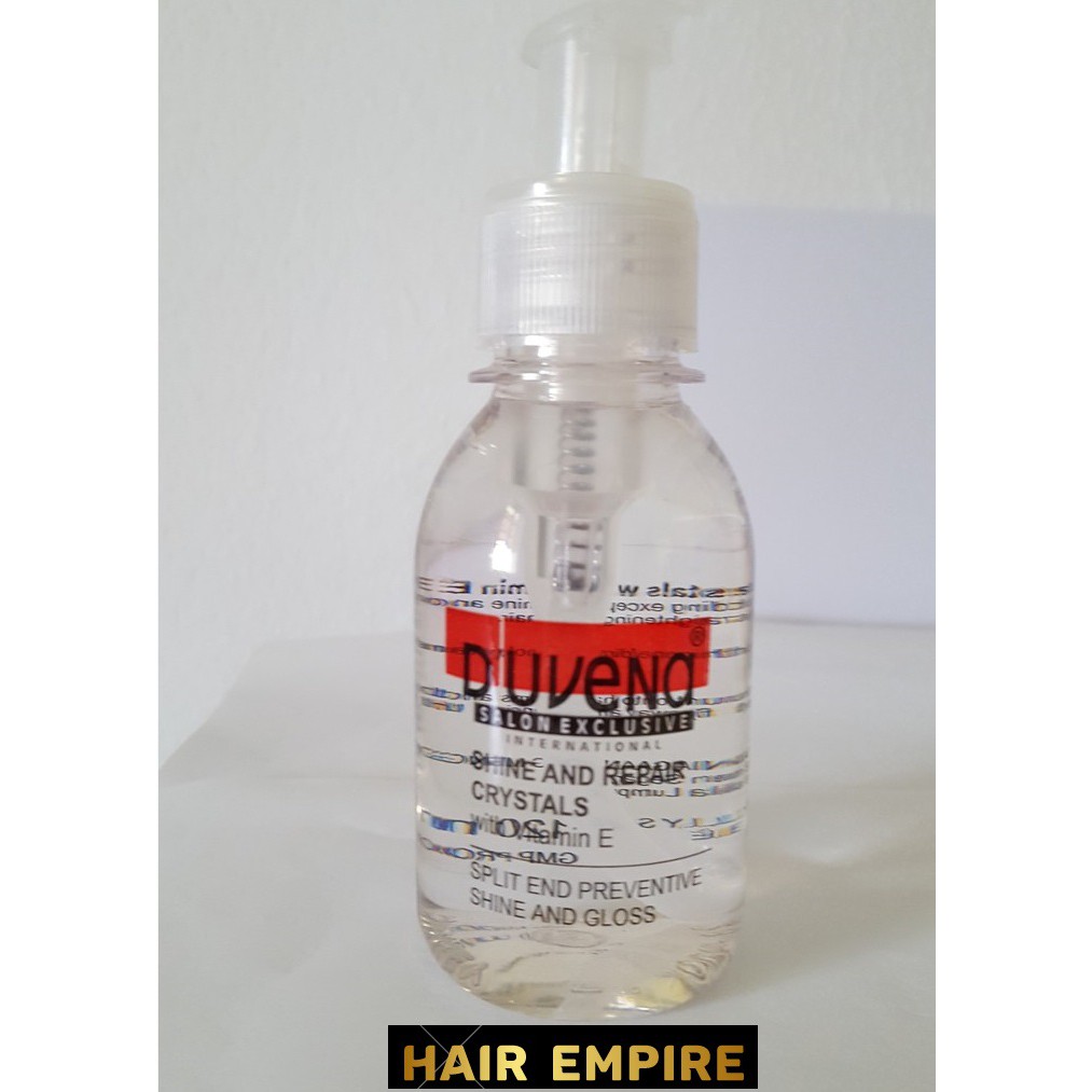 DUVENA SHINE AND REPAIR CRYSTAL OIL with VITAMIN HAIR SERUM 120ML ...
