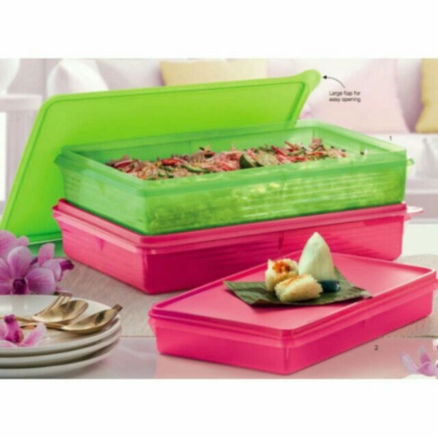 Tupperware Cold Cut Keeper 3.6Liter dan 1.4Liter | Shopee Malaysia