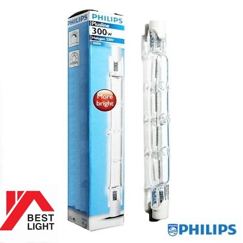 PHILIPS PLUSLINE HALOGEN 100W/150W/300W/500W (MIN ORDER 3 PCS) | Shopee ...
