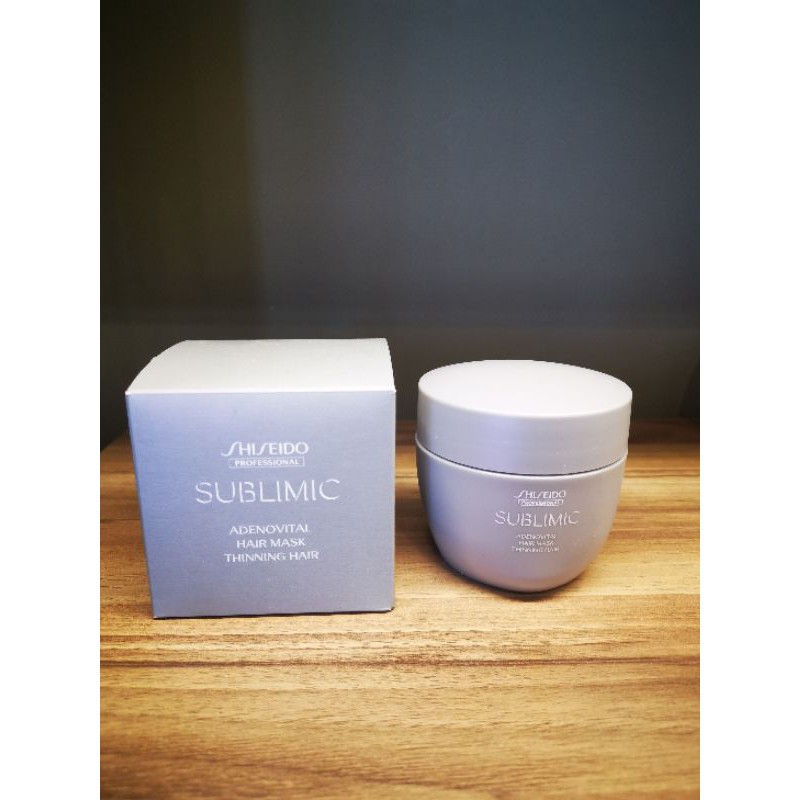 SHISEIDO SUBLIMIC ADENOVITAL HAIR MASK THINNING HAIR 200G HAIR TREATMENT | Shopee Malaysia