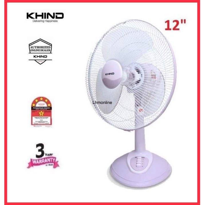 KHIND / MIDEA / TABLE FAN 16" 12" 18“ TF 166 KIPAS MEJA | Shopee Malaysia