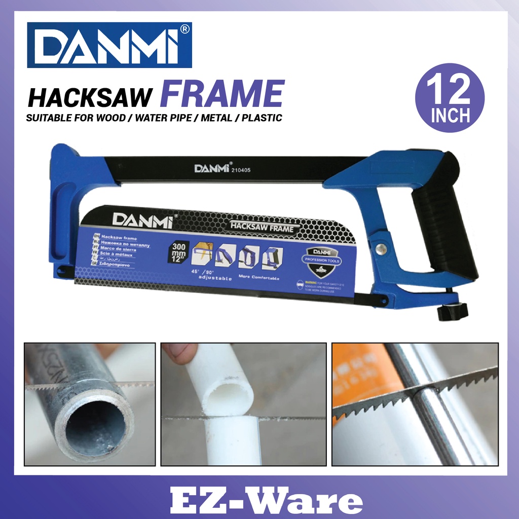 DANMI 12" HEAVY DUTY HACKSAW BLADE /SAW BLADE / GERGAJI BESI/ MATA ...