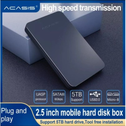 ACASIS SATA Hard Disk Drive External HDD Enclosure Casing | Shopee Malaysia