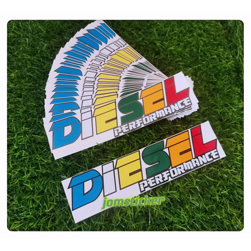 Sticker Diesel Performance (sticker cutting) | Shopee Malaysia