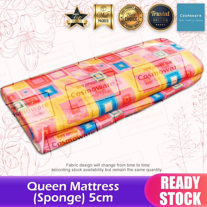 Queen Mattress (Sponge) – 2" Thick / Tilam Nipis Queen (Span ...