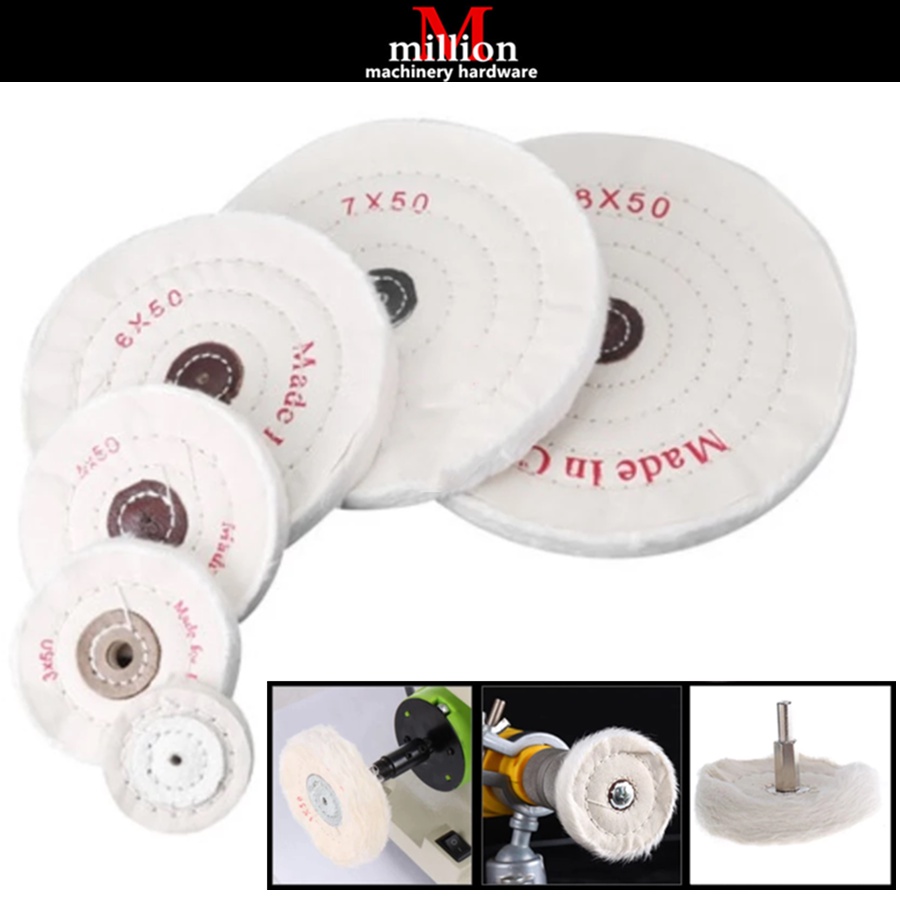 Cotton White Cloth Wheel Jewelry Polishing Cloth Wheel Mirror Polishing ...