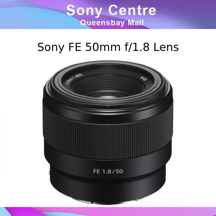 Sony FE 50mm f/1.8 Lens/SEL50F18F/50F18F/50F1.8F/sel50f18f/50f1.8f/50f18f | Shopee Malaysia