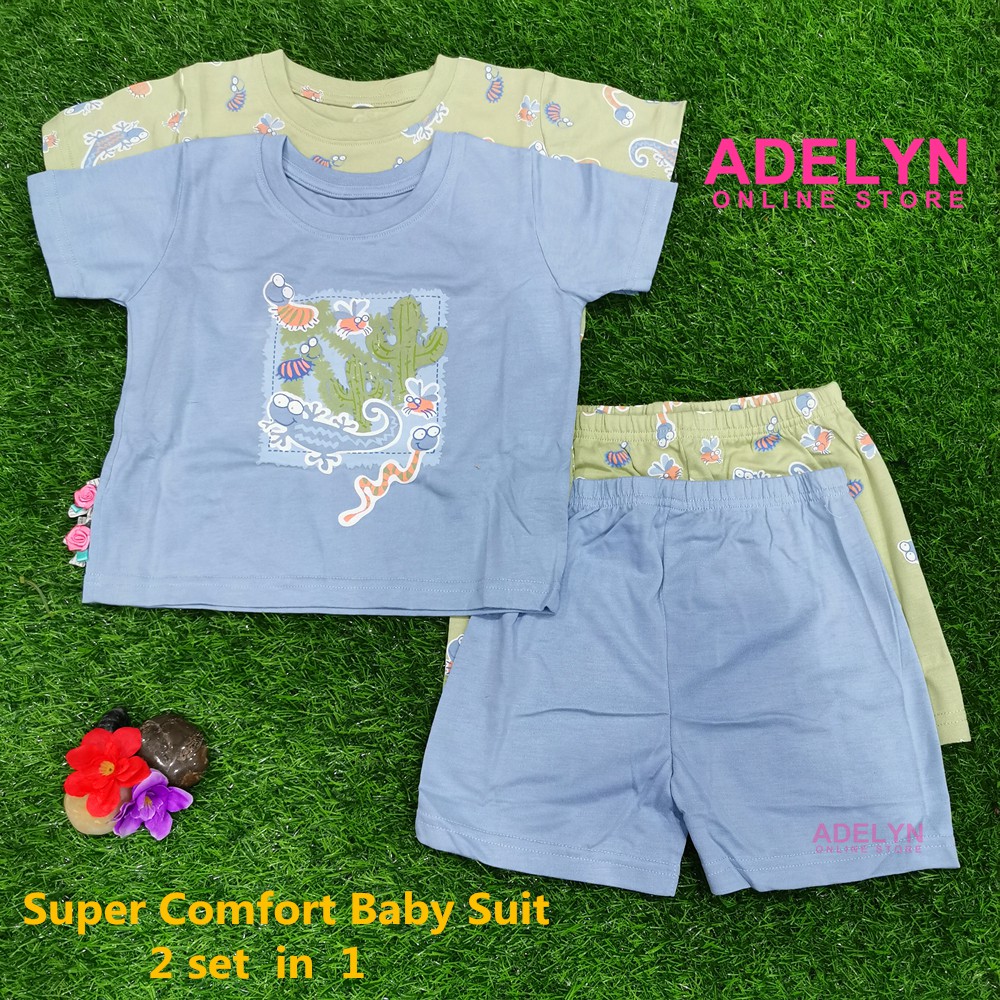 2 SET IN 1 BABY SUIT SUIT TOP QUALITY AW1 / BAJU SET BAYI 2 SET IN 1 ...