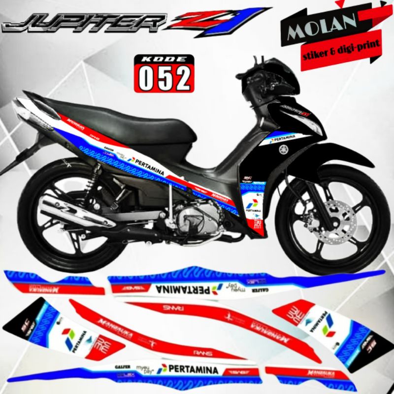 Decal Sticker Striping Variation Jupiter Z1 2013-2019 PETRONAS MOTO GP ...