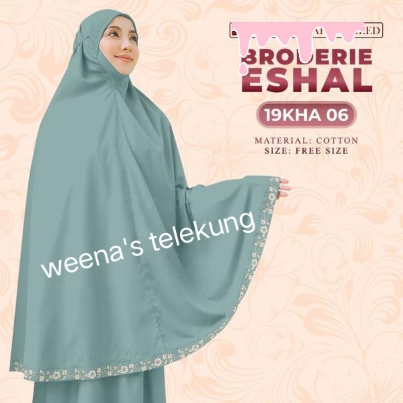 💥NEW COLLECTION 💥Telekung Broderie Eshal Collection | Shopee Malaysia