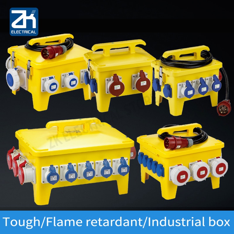 Portable Industry Socket Box Outdoors Waterproof Distribution Box More ...