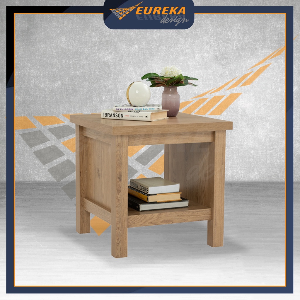 [INSTALLATION SERVICE] 1.5ft Side Table Storage Shelf Japandi Hall ...