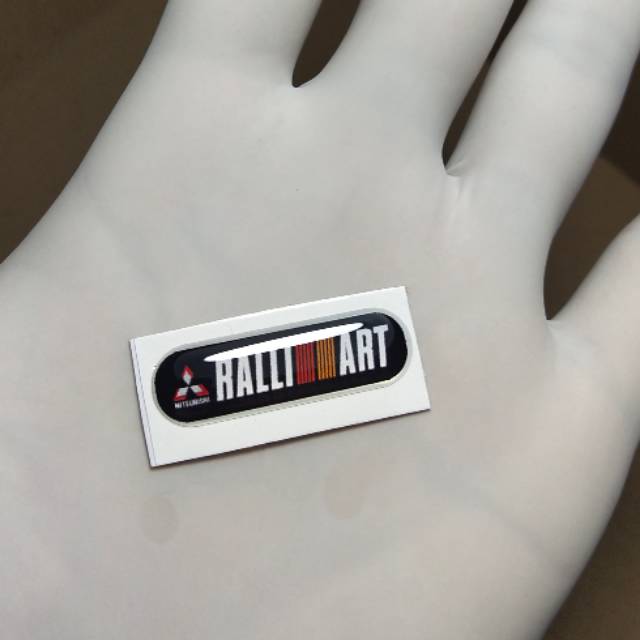 Embossed mini ralliart Sticker | Shopee Malaysia