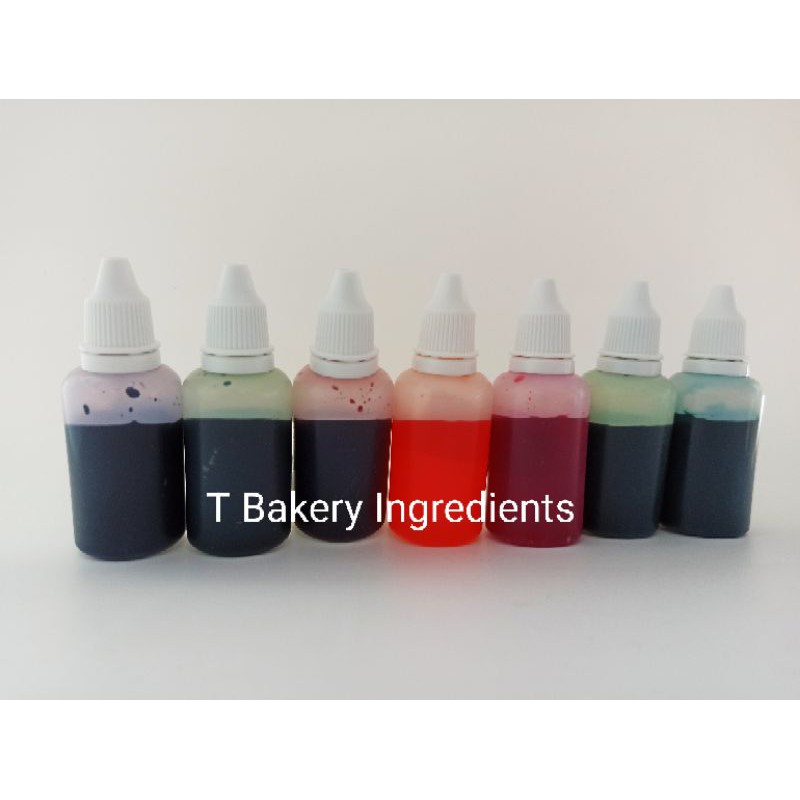 Halal Oil Based Food Coloring 30g Food Color Colour Warna Pewarna ...
