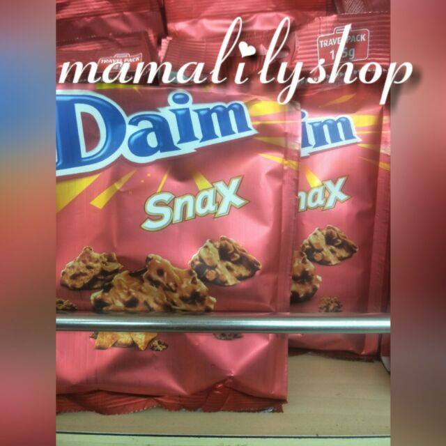 🔥🔥🔥daim snax 145g travel pack🔥🔥🔥 | Shopee Malaysia