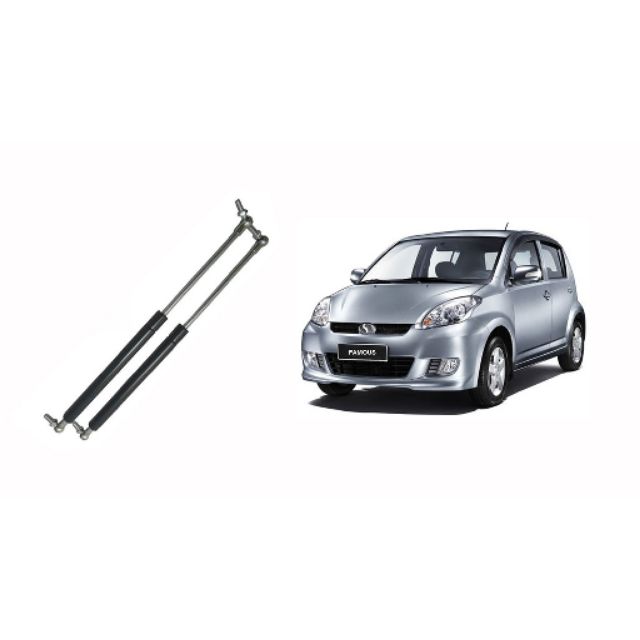 Perdoua Myvi Rear Bonnet Absorber / Rear Bonnet Damper Absorber / Rear ...