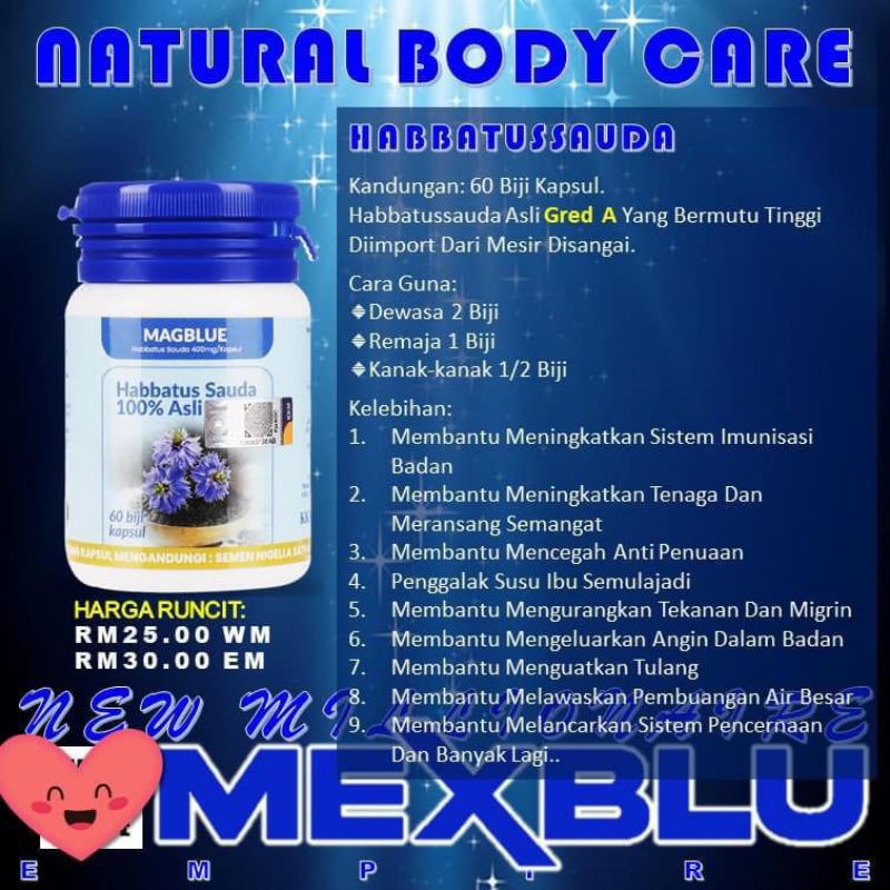 habatusauda 100% asli ( 60biji) | Shopee Malaysia