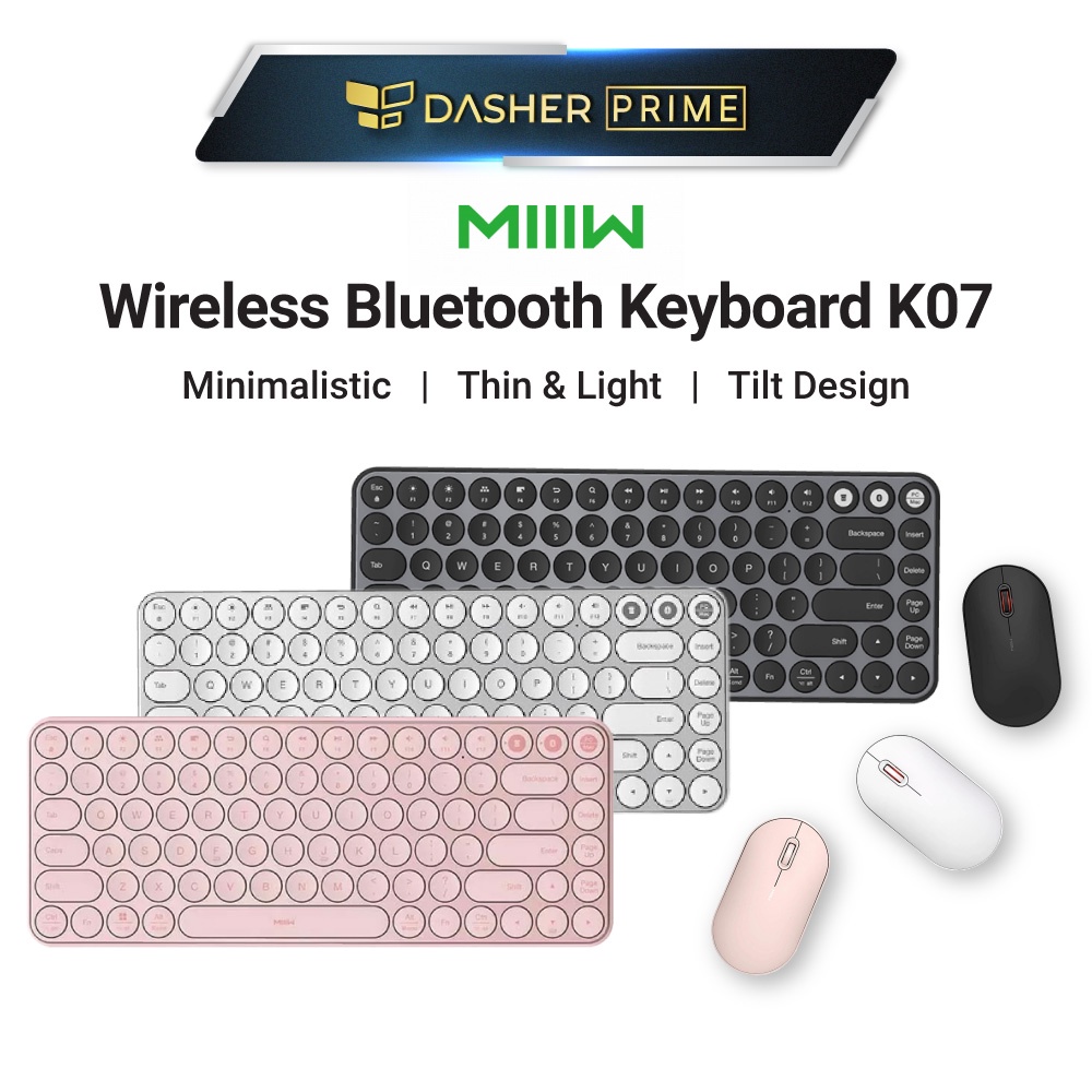 Xiaomi Miiiw Multi-Device Wireless Bluetooth Keyboard K07 for Windows ...